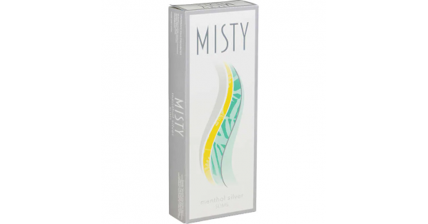 美国朦胧Misty薄荷醇银色装100S